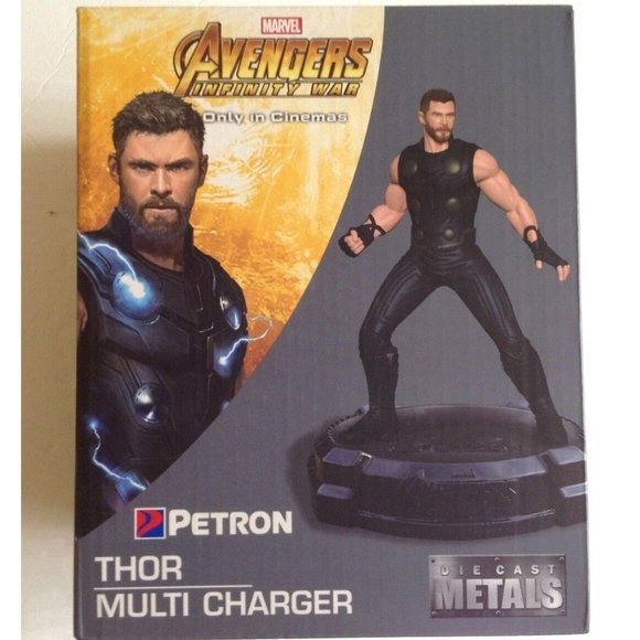 Other | Petron Marvel Avengers Infinity War Thor Usb Port Multi Charger ...